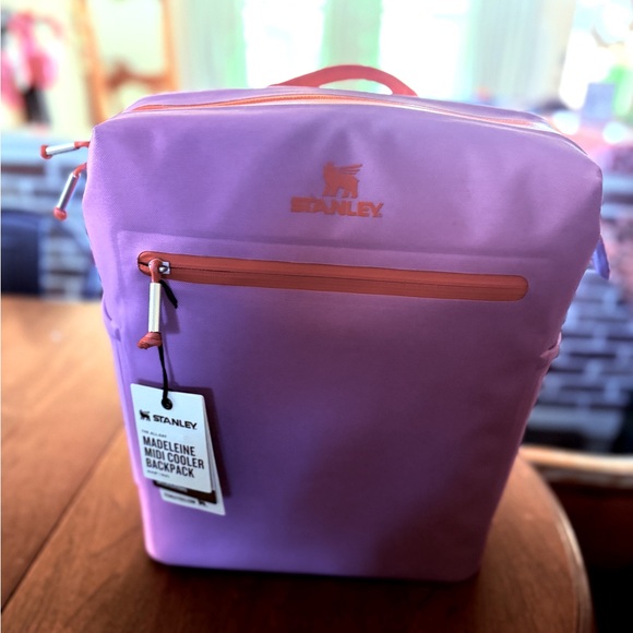 Other | Nwt Stanley All Day Madeleine Mini Backpack Cooler In Lilac ...